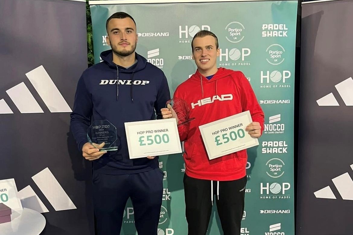 Brits crowned champions at first LTA Padel British Tour event of the season