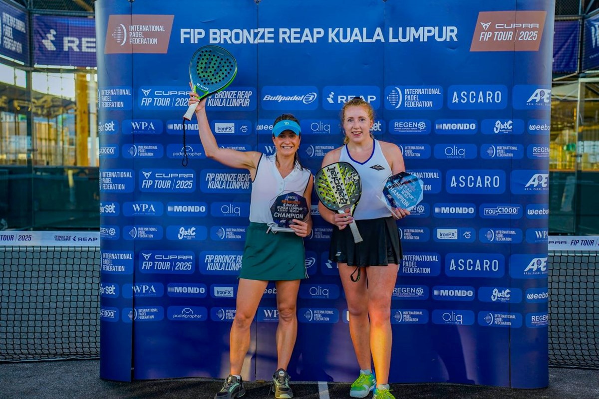 Lisa Phillips & Abigail Tordoff win first FIP Tour title in Kuala Lumpur