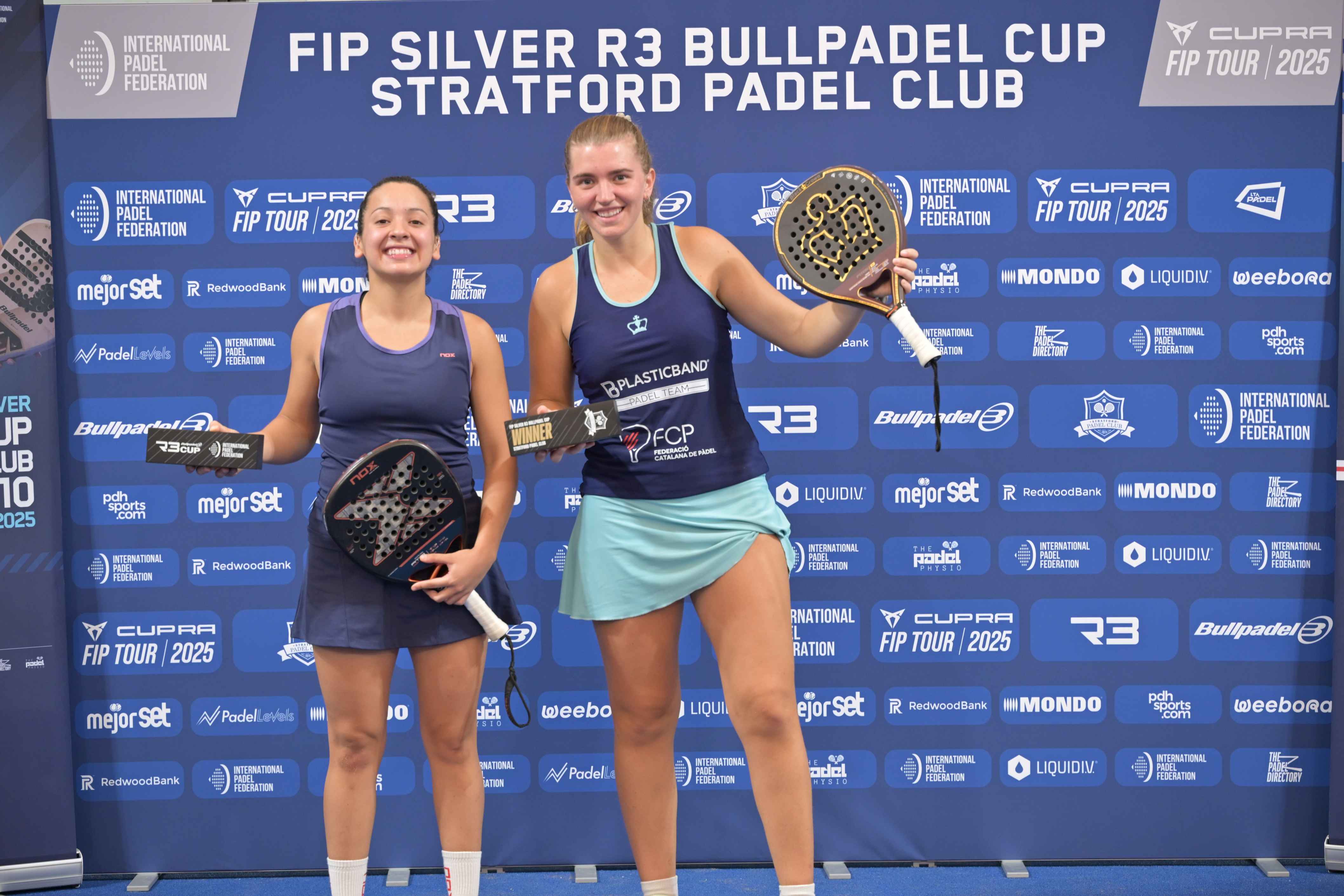 International padel stars and British juniors claim silverware at FIP ...